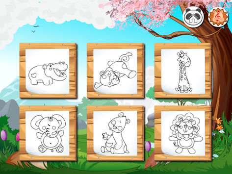 Zoo Animals Coloring Games APK Download For Free