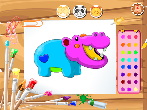 Zoo Animals Coloring Games APK Download For Free