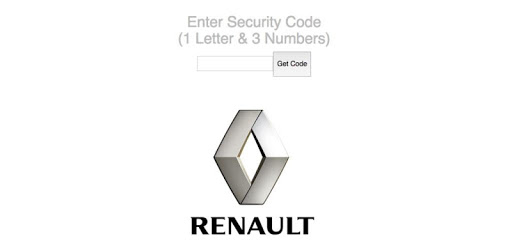 Renault Radio Codes Unlock Generator Free for PC - How to Install on ...