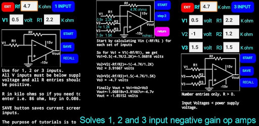 Neg Gain Op Amp Tutorial for PC - How to Install on Windows PC, Mac
