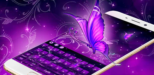 Purple Butterfly Keyboard Theme for PC - How to Install on Windows PC, Mac