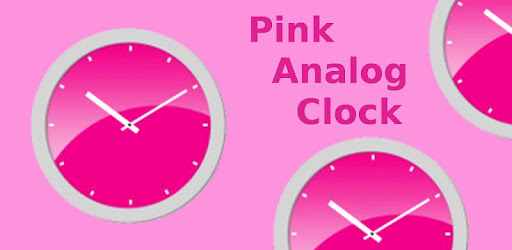 Pink Analog Clock for PC - How to Install on Windows PC, Mac