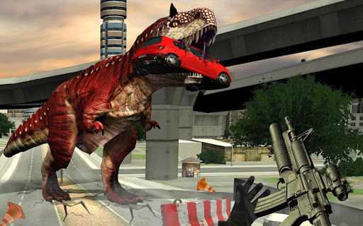 T-Rex Dinosaur Hunter: Rocket Launcher Game APK Download For Free