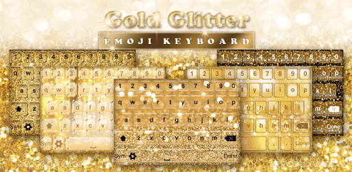Gold Glitter Emoji Keyboard for PC - How to Install on Windows PC, Mac