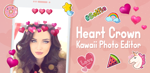 Heart Crown Photo Editor - Kawaii Camera Filters for PC - How to ...