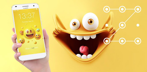 Yellow Emoticon Smiley Emoji HD Lock Security for PC - How to Install ...