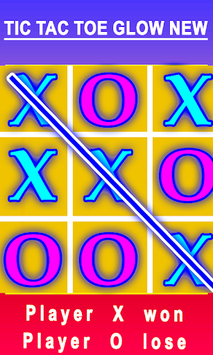 TIC TAC TOE XO GLOW NEW GAME APK Download For Free