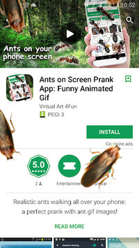 Cockroach on Screen – Funny Joke with Fake Bugs APK Download For Free