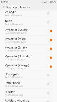 NZ Myanmar Physical Keyboard APK Download For Free