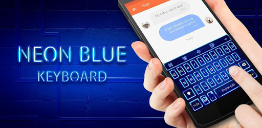 Neon Blue Keyboard Theme & Emoji Keyboard for PC - How to Install on Windows PC, Mac