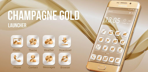 Golden launcher theme &wallpaper for PC - How to Install on Windows PC, Mac