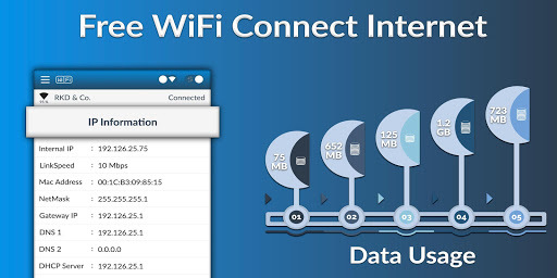 Free WiFi Internet - Data Usage Monitor APK Download For Free