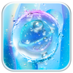 Blue Transparent Water Droplets-APUS Launcher for PC - How to Install ...