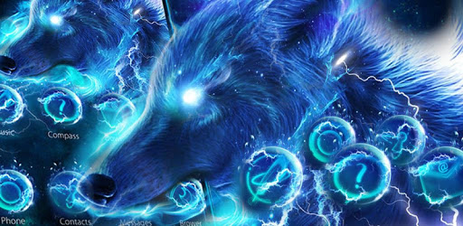 Starlight Galaxy Ice Wolf-APUS Launcher theme for PC - How to Install ...