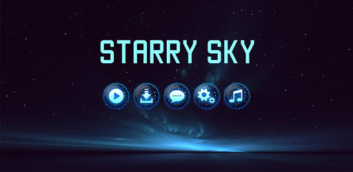 Quiet Starry Night Sky-APUS Launcher stylish theme for PC - How to Install on Windows PC, Mac