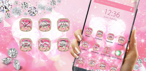 Fancy pink diamond theme for PC - How to Install on Windows PC, Mac