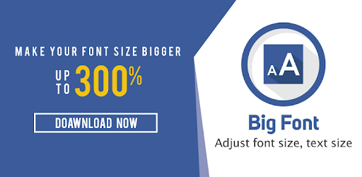 Big Font - Change Font Size & Text Size for PC - How to Install on ...