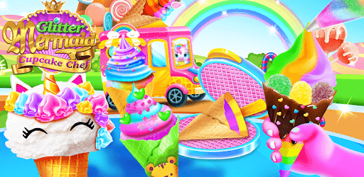 Mermaid Glitter Cupcake Chef Ice Cream Cone Game For Pc How To