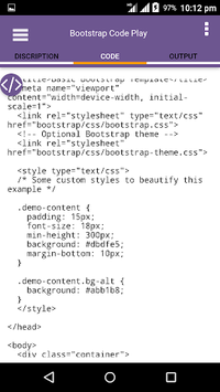 Bootstrap Code Play APK Download For Free