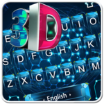 3D Blue High Tech Keyboard Theme for PC - How to Install on Windows PC, Mac