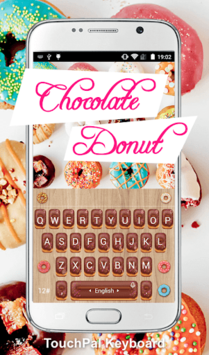 Chocolate Donut Keyboard Theme APK Download For Free