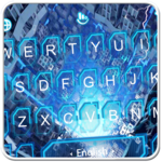 Download Live 3D Blue Lightning Tech Keyboard Theme PC - Install Live ...