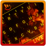 Live 3D Cool Flaming Fire Keyboard Theme APK Download For Free