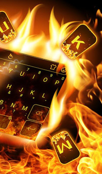 Live 3D Cool Flaming Fire Keyboard Theme APK Download For Free