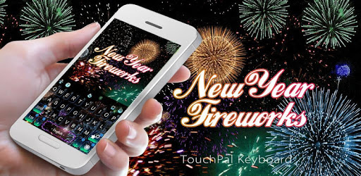Live New Year Fireworks Keyboard Theme APK Download For Free