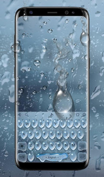 Raindrop Keyboard Theme APK Download For Free