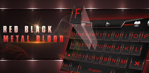 Red Black Metal Blood Keyboard Theme for PC - How to Install on Windows ...
