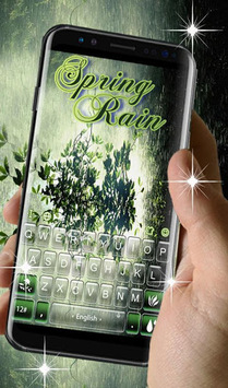 Fresh Spring Rain Keyboard Theme APK Download For Free