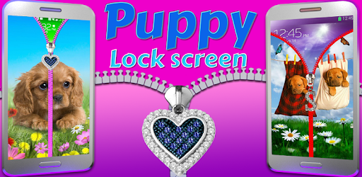 Puppy lock screen. Zipper. for PC - How to Install on Windows PC, Mac
