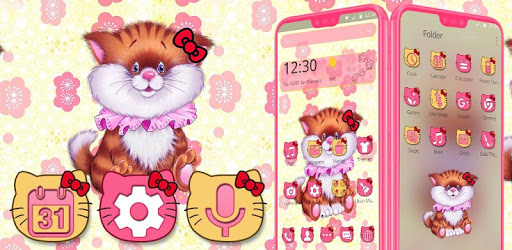 Pink Cute Kitty Theme for PC - How to Install on Windows PC, Mac