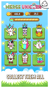Merge Unicorn - Kawaii Idle Evolution Clicker Game APK Download For Free