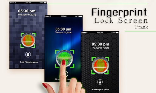 Finger Print Lock Screen Prank APK Download For Free