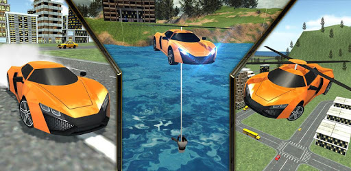 Flying Rescue Helicopter Car APK Download For Free