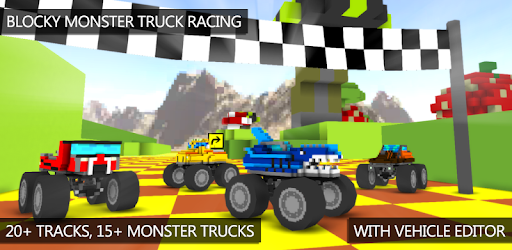 Blocky Monster Truck Racing for PC - How to Install on Windows PC, Mac