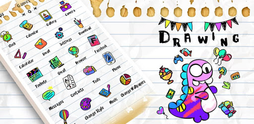 Drawing GO Launcher Theme for PC - How to Install on Windows PC, Mac