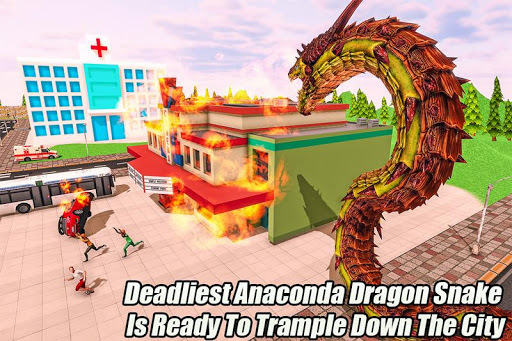 Furious Anaconda Dragon Snake City Rampage APK Download For Free