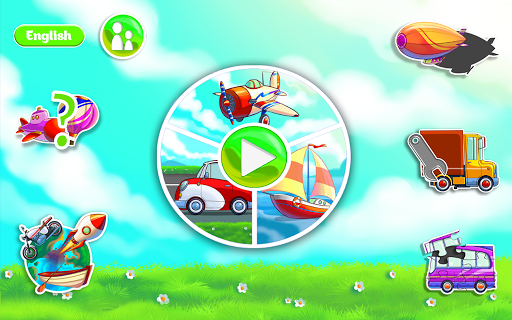 Learning Transport Vehicles for Kids and Toddlers APK Download For Free