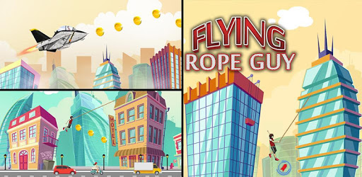 Sky Rope Swing : The Flying Rope Guy APK Download For Free