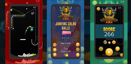 Jumping Color Balls - Color Pong Game APK Download For Free