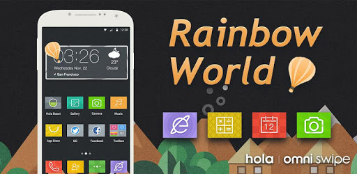 Rainbow World Hola Theme for PC - How to Install on Windows PC, Mac