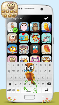 Cute Owls Emoji Keyboard APK Download For Free