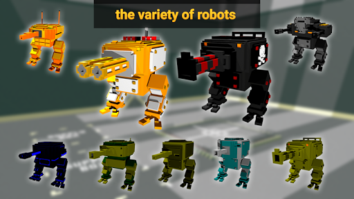Pixel Walking Robots APK Download For Free