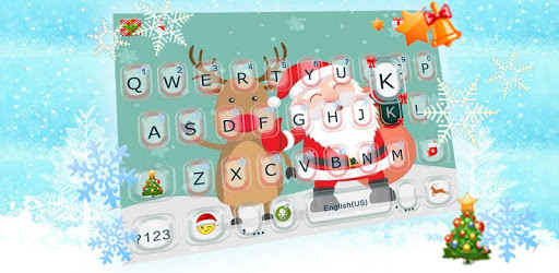 Cartoon Christmas Keyboard Theme APK Download For Free