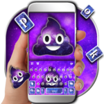Galaxy Poop Keyboard Theme APK Download For Free