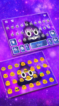 Galaxy Poop Keyboard Theme APK Download For Free