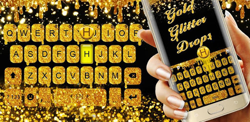 Gold Glisten Drops Keyboard Theme for PC - How to Install on Windows PC, Mac